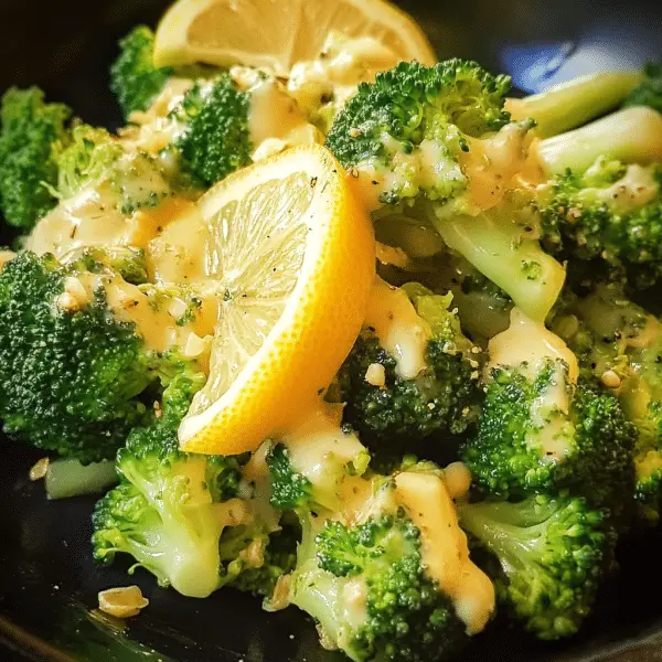 Lemon and Garlic Broccoli