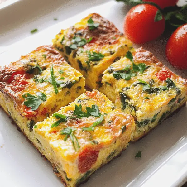 Frittata Squares