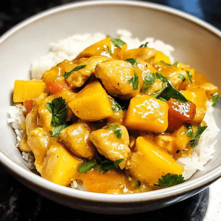 Mango Chicken Curry