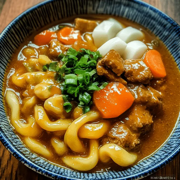 Japanese Curry Udon