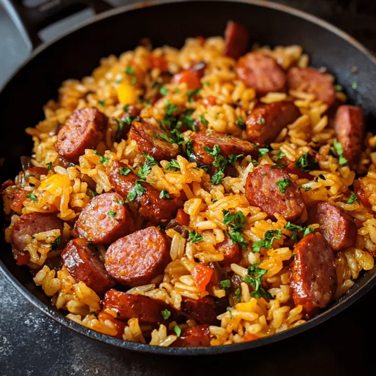 Sausage and Rice Skillet